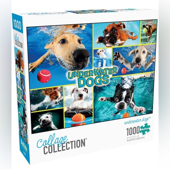 Buffalo David Bitton | Dog | Buffalo Underwater Dogs 00 Piece Puzzle ...